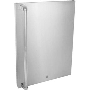 blaze right hinge stainless door upgrade for blaze blz-ssrf130 4.5 cu. ft. refrigerator - blz-ssfp-4.5