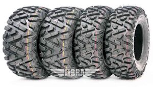 set 4 wanda atv tires 23x8-11 & 24x9-11 for 88-00 honda trx300 4x4 p350