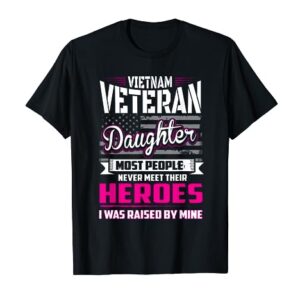 Vietnam Veteran Daughter Raised By My Hero T-Shirt