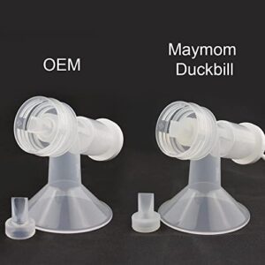 Maymom Duckbills Compatible with Ameda MYA Joy and Purely Yours Pumps Valves; Retail Packaging Factory Sealed