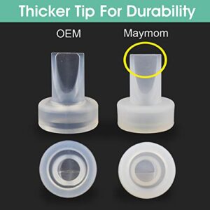 Maymom Duckbills Compatible with Ameda MYA Joy and Purely Yours Pumps Valves; Retail Packaging Factory Sealed