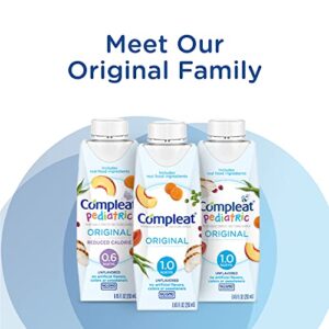 Compleat Tube Feeding Formula, Unflavored, 8.45 FL OZ (Pack of 24)