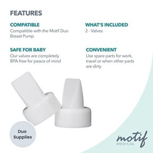 Motif Duo Valves, Replacement Parts for Breast Pump