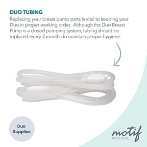 Motif Medical, Set of 2 32" Duo Tubing, Replacement Parts for Duo Breast Pump