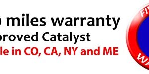 Evan Fischer Catalytic Converter Set of 2 Compatible with 2006-2007 Hyundai Sonata, 2006-2010 Azera, 2007-2008 Entourage, Fits 2006-2010 Kia Sedona Firewall and Radiator Side