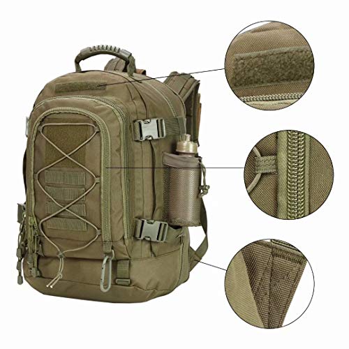 ARMY PANS Backpack for Men Large Military Backpack Tactical Waterproof Backpack for Work,Camping,Hunting,Hiking(GREEN)