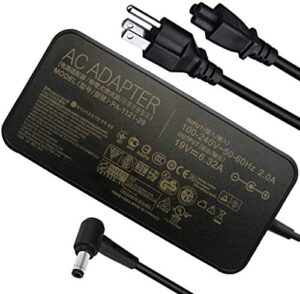 120w 19v 6.32a power adapter pa-1121-28 a15-120p1a ac power charger compatible asus rog gl502vt gl502v gl502 gl502vt-ds71 n750 n500 g50 n53s n55 gaming laptop