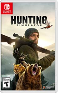 hunting simulator - nintendo switch