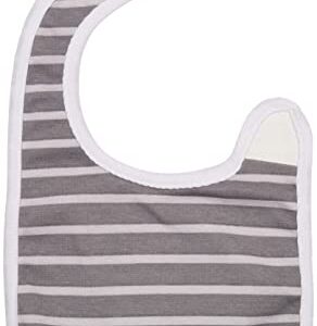 Hanes unisex baby Ultimate Flexy 8 Pack Bibs Handkerchief, Pink/Grey, NO SIZE US