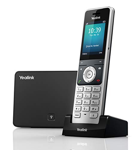 Yealink YEA-W56P Business HD IP Dect Cordless Voip Phone and Device (Certified Refurbished)