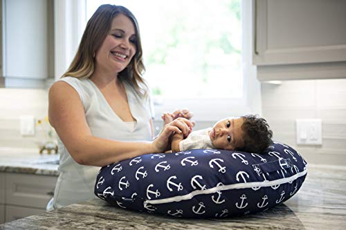 Removable Newborn Lounger Cover Water Resistant with Nautical Anchors