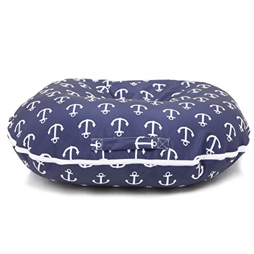 Removable Newborn Lounger Cover Water Resistant with Nautical Anchors