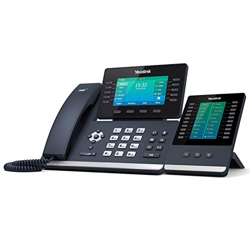 Yealink EXP50 Expansion Module - Global Teck Bundle with Microfiber Cloth - Compatible for Yealink IP Phones - T50 Series: SIP-T58V, SIP-T58A, SIP-T56A, SIP-T54S, SIP-T52S, SIP-T57W, SIP-T53