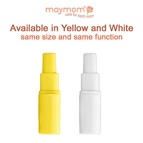 Maymom Flange Adapter Compatible with Spectra S1, Spectra S2, Compatible with Most Medela Breastshield and Bottles; Connects Between Maymom/Medela Breastshield and Spectra Backflow Protector