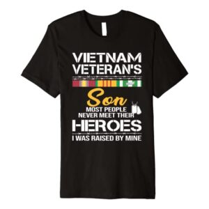 Vietnam Veteran's Son T Shirt | Vietnam Vet Tee Premium T-Shirt