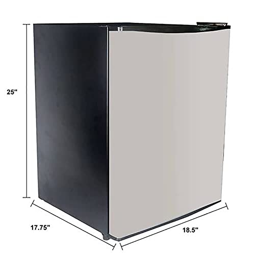 Avanti AR24T3S AR24T 2.4 cu. ft. Compact Refrigerator, in Stainless Steel