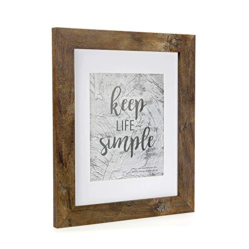 kennethan Rustic Brown 11x14 Picture Frame Wide Molding - Wall Mounting Material Included…