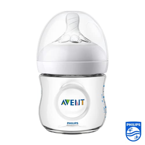 Philips Avent SCF030 / 17 - 125 ml natural baby bottle, Transparent