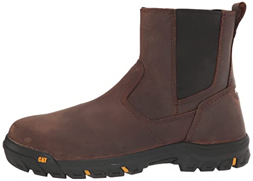 Cat Footwear Men's Wheelbase Steel Toe Work Boot, Clay, 10.5 Wide