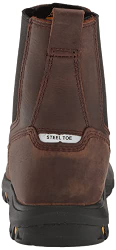 Cat Footwear Men's Wheelbase Steel Toe Work Boot, Clay, 10.5 Wide