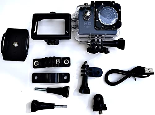 Sports Camera HD 1080p Mini camcorders Action Camera Video Full hd, Black (HL-01-02)