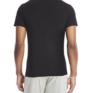 POLO Ralph Lauren Underwear Men's 3 Pack Slim Fit Crew Tees, Black, XL