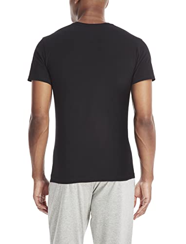 POLO Ralph Lauren Underwear Men's 3 Pack Slim Fit Crew Tees, Black, XL