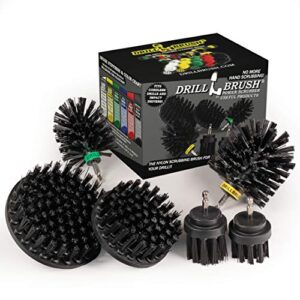 the ultimate no-wire grill brush kit - bbq accessories - drill brush - rust remover - cast iron skillet - grill cleaner - bbq brush - grill accessories - grill scraper - electric smoker - gas grill