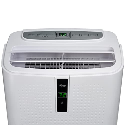 Rosewill Portable Air Conditioner 12,000 BTU, 4-in-1: AC, Fan, Dehumidifier & Heater, Remote Control, Self-Evaporation, Up to 300 Sq.Ft., White - (RHPA-18003)