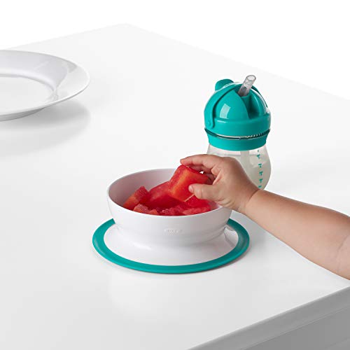 OXO Tot Stick & Stay Suction Bowl - Teal