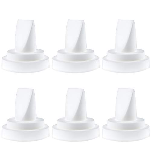 Nenesupply 6 pc Duckbill Valves Compatible with Medela and Spectra Pump Parts Use on Spectra S2 Spectra S1 Pump in Style Harmony Symphony Replace Spectra Duckbill Valves and Medela Valve