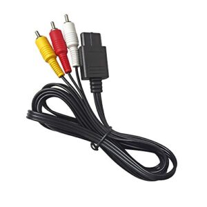 AreMe AC Power Supply Adapter, AV Composite Cable for Gamecube NGC System