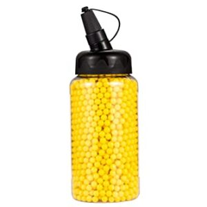 Ocean Loong Airsoft BBS 0.12g 6mm 2000 Rounds with an resealable Plastic Bottle& an Easy-Pour spout,Yellow Airsoft pellets