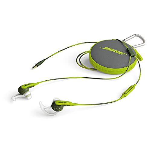 Bose SoundSport In-Ear Headphones For Apple Devices (741776-0030) - Energy Green (Renewed)