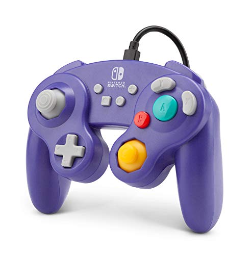 PowerA Wired Controller for Nintendo Switch GameCube Style: Purple Nintendo Switch