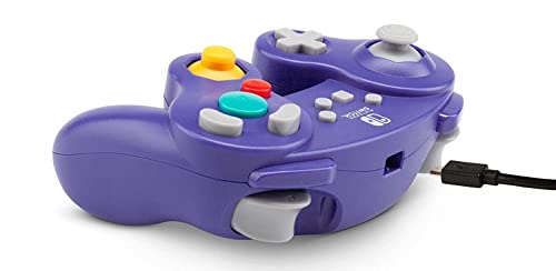 PowerA Wired Controller for Nintendo Switch GameCube Style: Purple Nintendo Switch