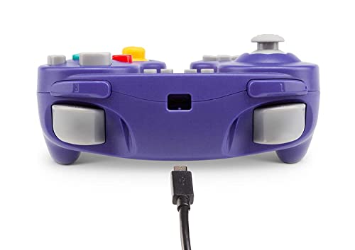 PowerA Wired Controller for Nintendo Switch GameCube Style: Purple Nintendo Switch