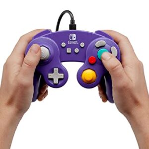 PowerA Wired Controller for Nintendo Switch GameCube Style: Purple Nintendo Switch