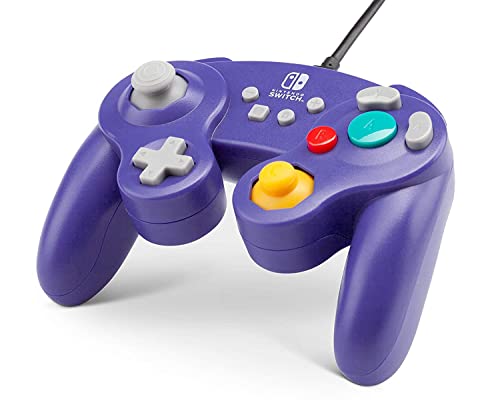 PowerA Wired Controller for Nintendo Switch GameCube Style: Purple Nintendo Switch