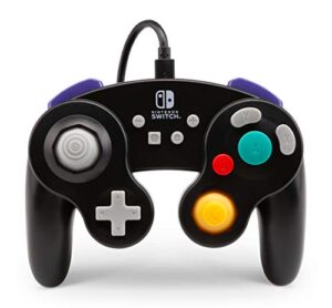 powera wired controller for nintendo switch: gamecube style - black