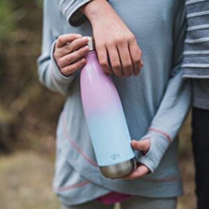 Simple Modern 34 Ounce Wave Water Bottle - Stainless Steel Liter Double Wall Vacuum Insulated Leakproof -Rose Gold