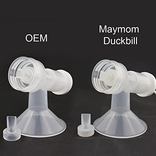 Maymom Pump Valve Compatible with Ameda MYA Joy, Purely Yours Pumps; 2 Count Duckbills to Replace Ameda Pump Valves; Retail Packaging Factory Sealed