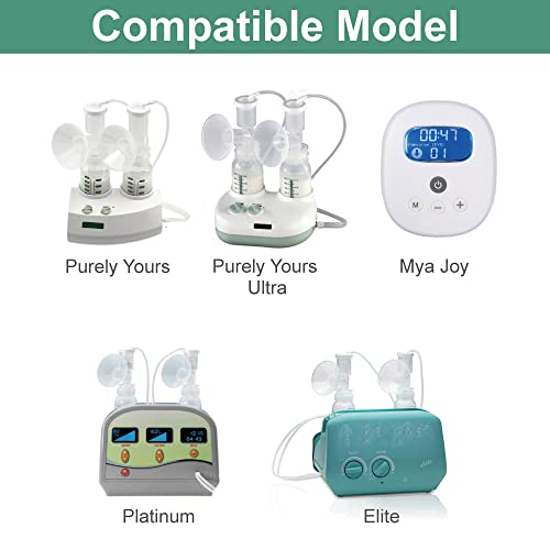 Maymom Pump Valve Compatible with Ameda MYA Joy, Purely Yours Pumps; 2 Count Duckbills to Replace Ameda Pump Valves; Retail Packaging Factory Sealed