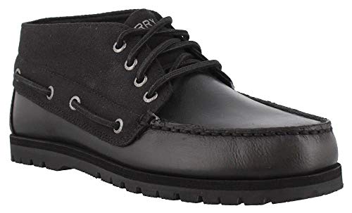 Sperry Mens Leeward Lug Chukka Casual Shoes - Black - Size 12 M