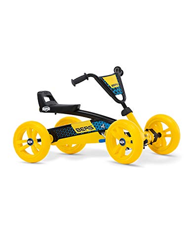 BERG Pedal Kart Buzzy BSX | Pedal Go Kart, Ride On Toys for Boys and Girls, Go Kart, Toddler Ride on Toys, Outdoor Toys, Beats Every Tricycle, Adaptable to Body Length, Go Cart for Ages 2-5 Years