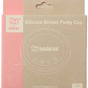 Haakaa Leak-Proof Silicone Cap, 1 pk, Fit All Haakaa Breast Pumps, BPA PVC and Phthalate Free 1 Count (Pack of 1)