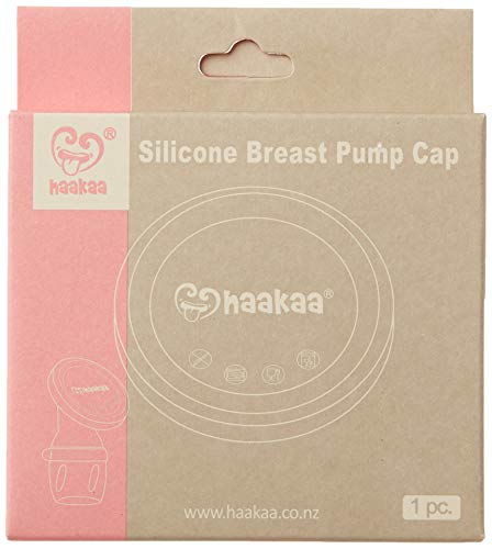 Haakaa Leak-Proof Silicone Cap, 1 pk, Fit All Haakaa Breast Pumps, BPA PVC and Phthalate Free 1 Count (Pack of 1)