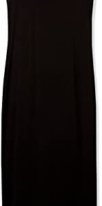 Amazon Essentials Women's Supersoft Terry Racerback Maxi Dress (Previously Daily Ritual), Black, Medium