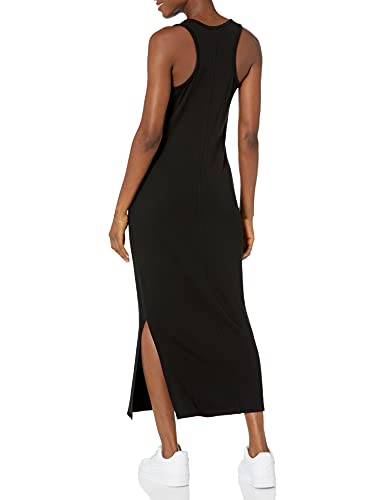 Amazon Essentials Women's Supersoft Terry Racerback Maxi Dress (Previously Daily Ritual), Black, Medium