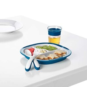 OXO Tot Plastic Fork & Spoon Multipack - Navy , 4 Piece Set